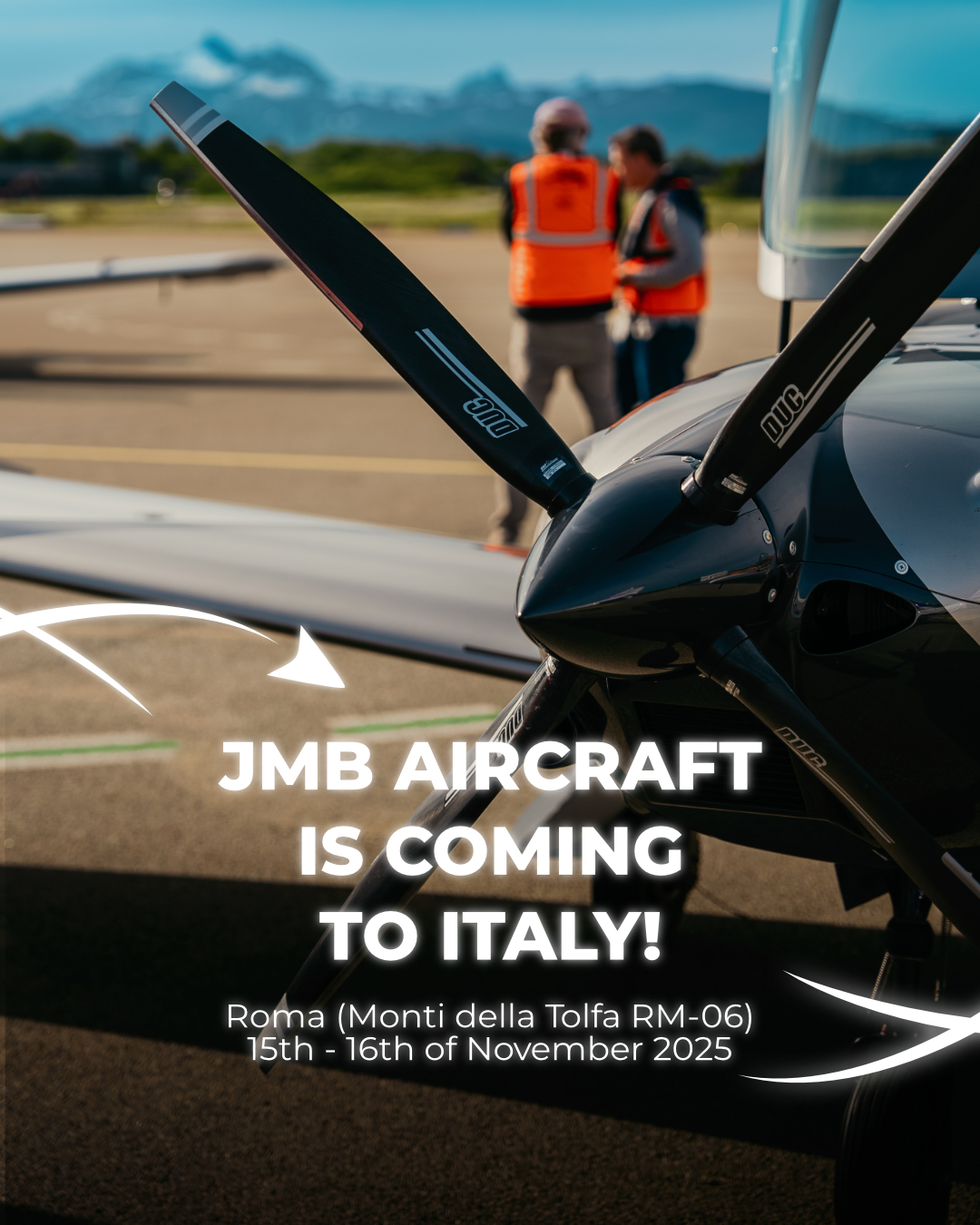 JMB Aircraft takes off for Italy! – VL3 – World's fastest UL aircraft